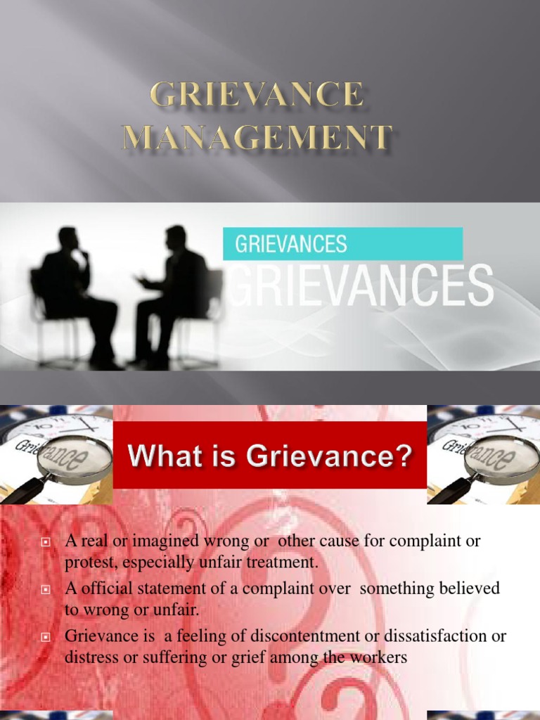 Grievance Management | PDF | Collective Bargaining | Employment