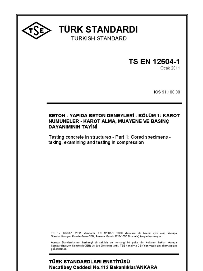 TS en 12504 1 | PDF