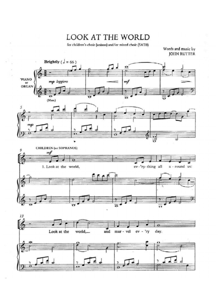 Look at The World | PDF