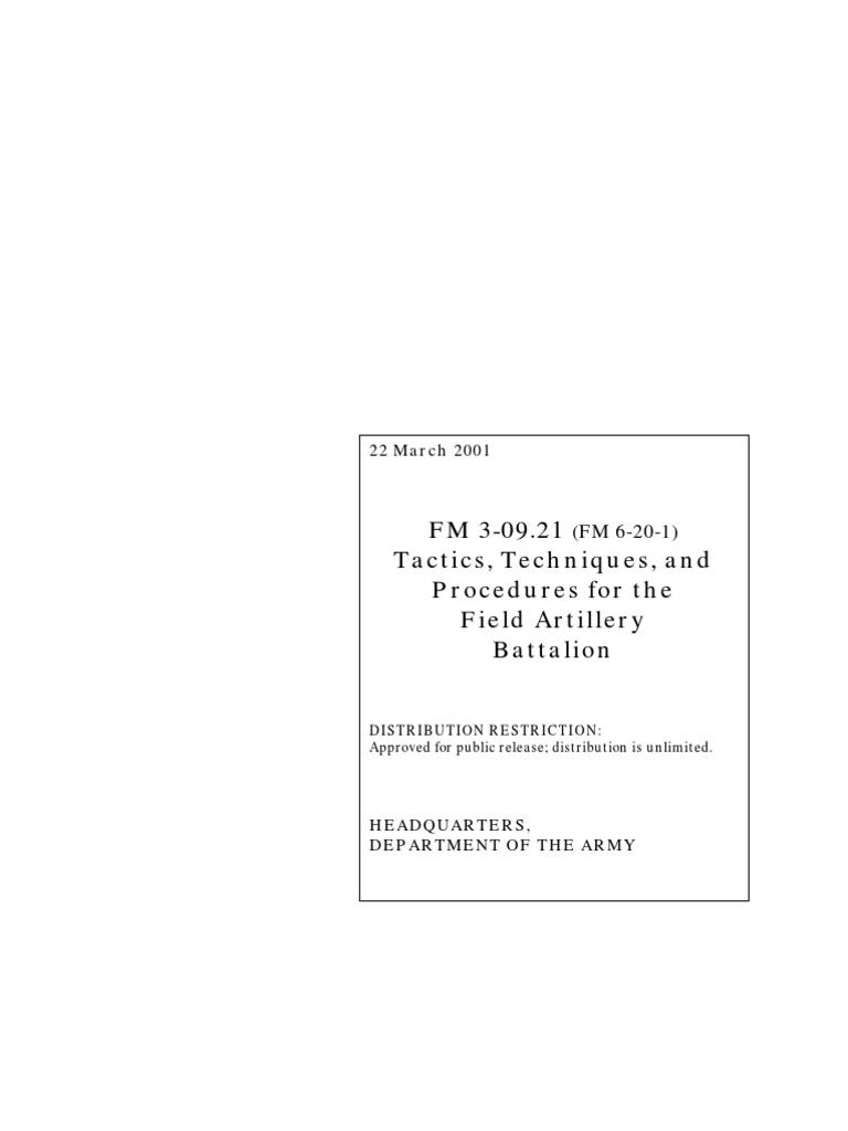 Battalion Staff and Command Post Operations (From Fm3!09!21) | PDF ...