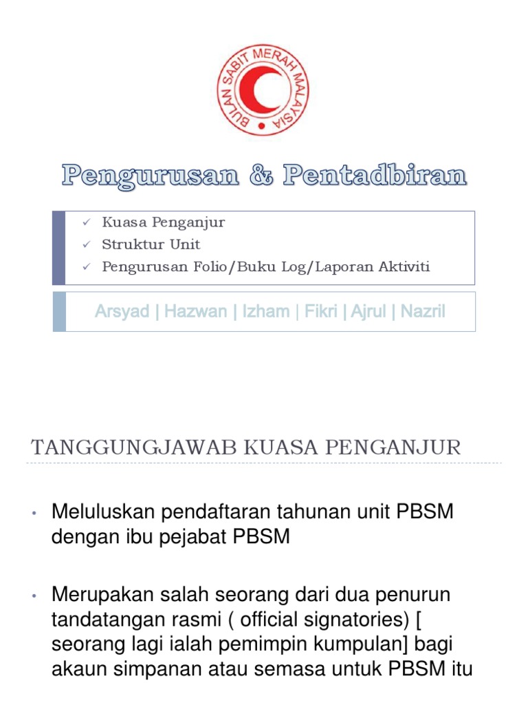 Pengurusan PBSM | PDF