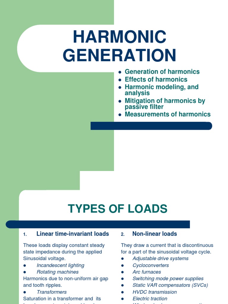 Understanding Harmonics: Sources, Effects, and Mitigation in Power ...