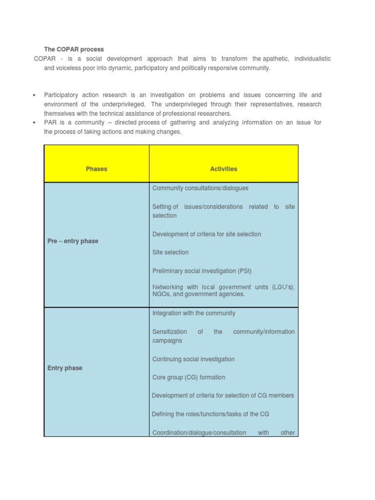 The COPAR | PDF | Licensure | Nursing