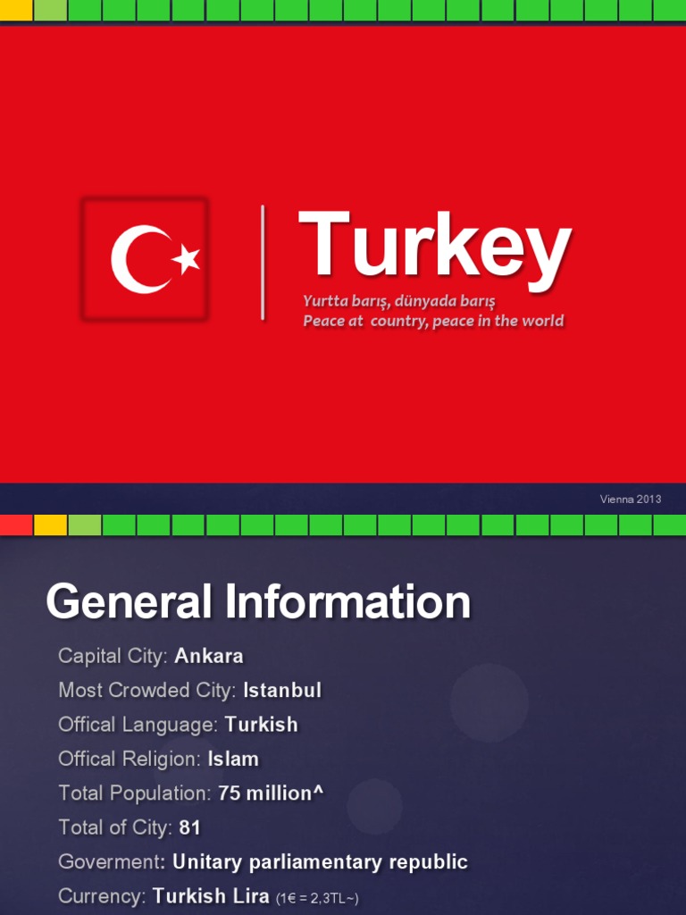 Turkey Presentation | PDF | Turkey | Politics Of Turkey
