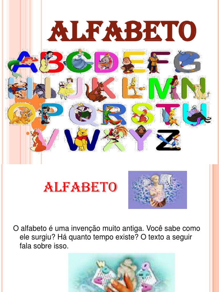 ALFABETO Powerpoint | PDF