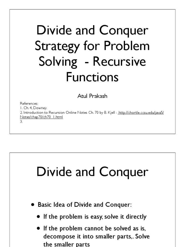 11 Recursion | PDF
