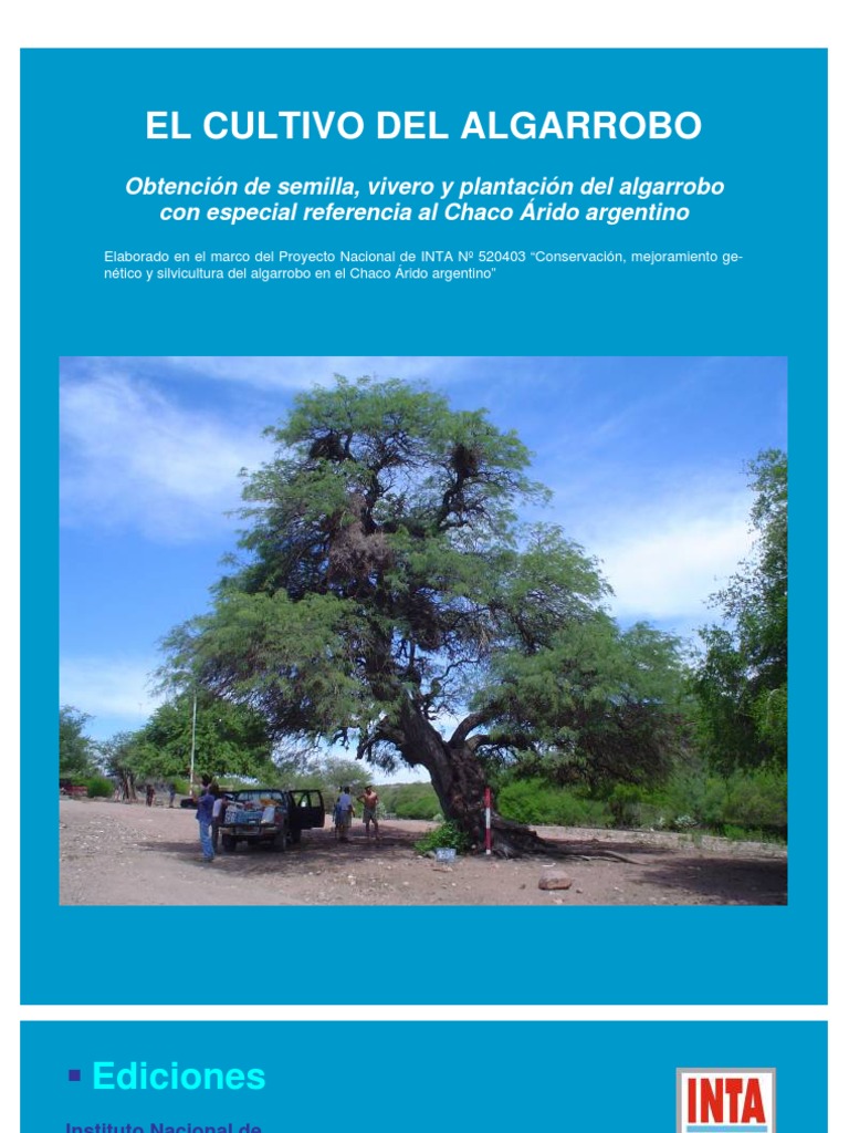 El Cultivo Del Algarrobo | PDF | Siembra | Suelo