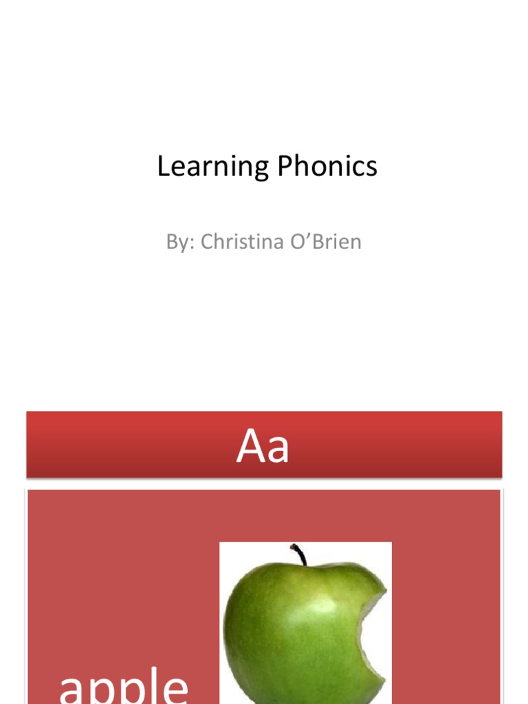 Phonics | PDF | Mystery, Thriller & Crime Fiction