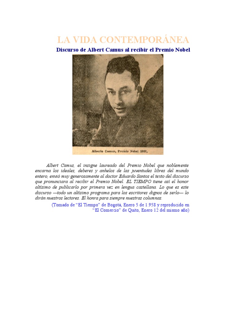 La Vida Contemporanea | PDF