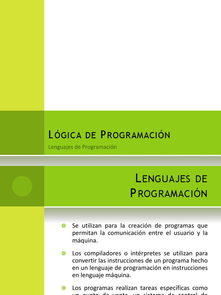 Lógica de Programación 1 | Programa de computadora | Algoritmos