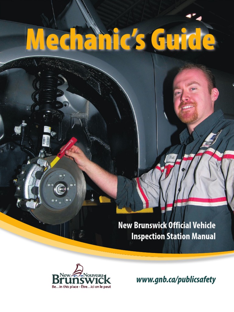 NB Vehicle Inspection Manual | PDF | Steering | Brake
