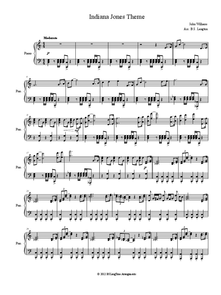 Indiana Jones Main Theme