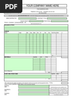 Daywork Sheet Template | PDF | Government | Economies