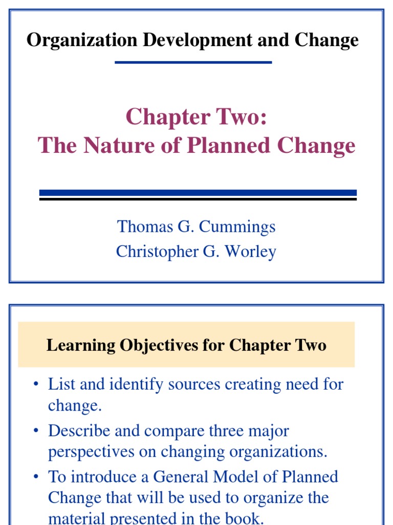 Organizational Development and Change | PDF | Action Research ...