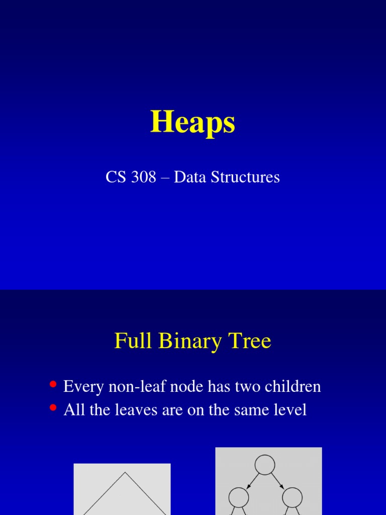 Detail Explanation of Heap, Reheap Up, Reheap Down.. With An Example ...