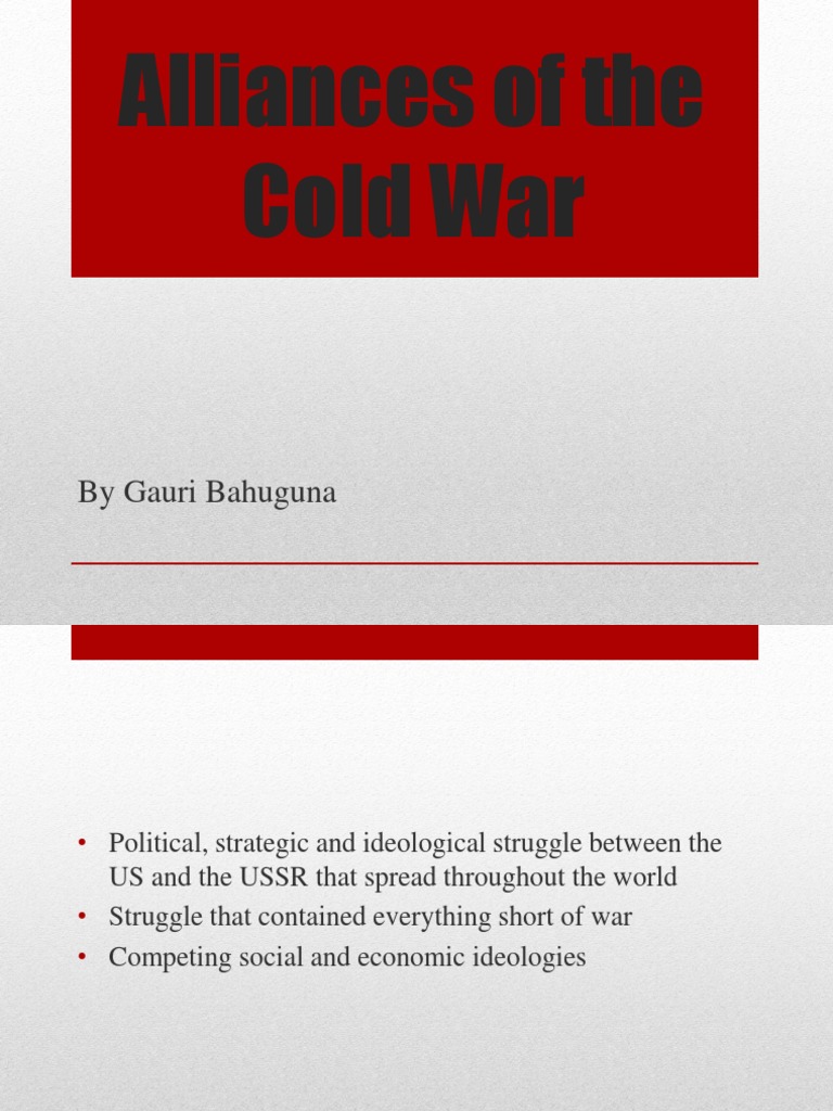 IB History Cold War | PDF | Warsaw Pact | Nato