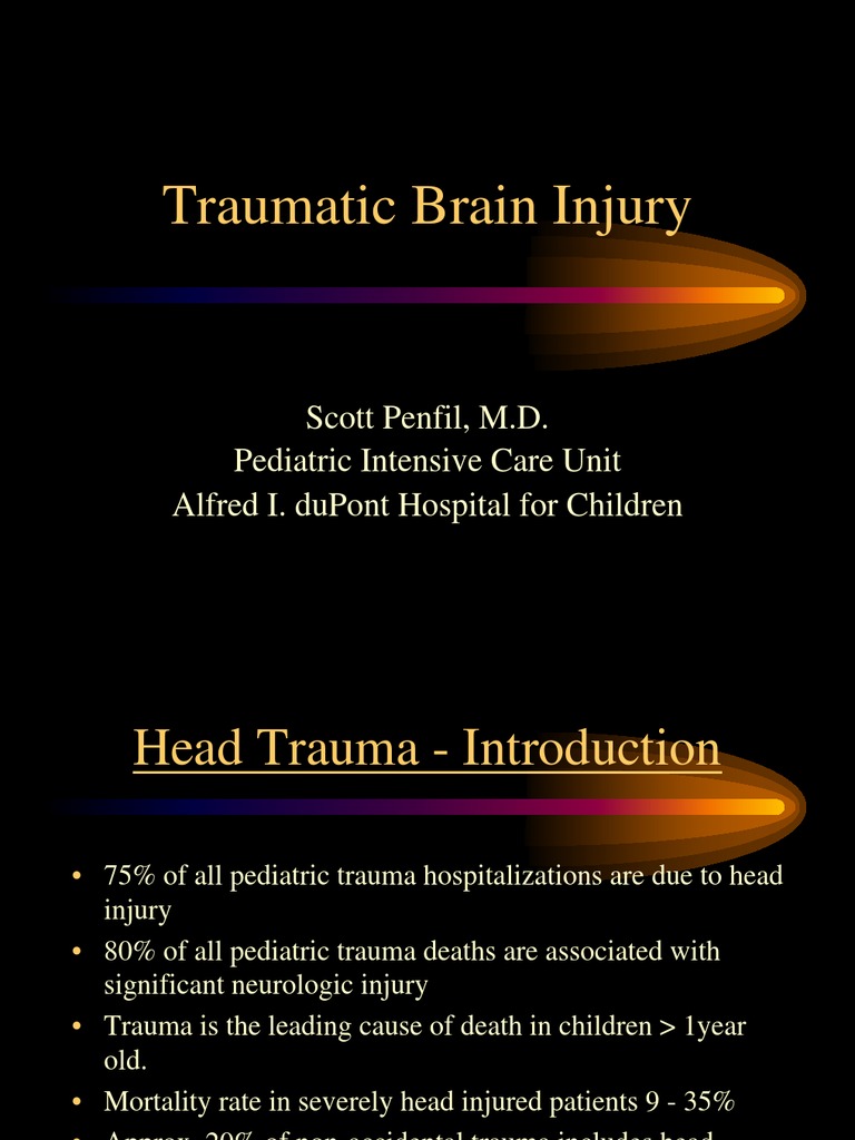 Head Trauma Brain Injury | PDF | Traumatic Brain Injury | Injuries Of Head