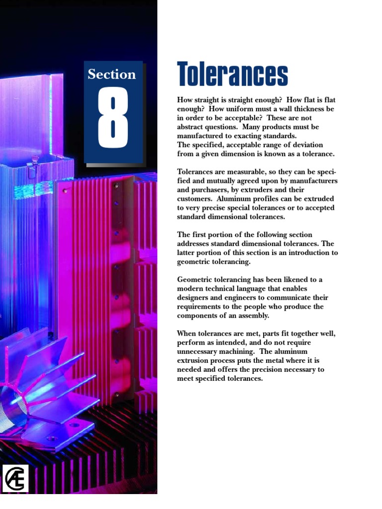 Dimensional Tolerances | PDF | Engineering Tolerance | Extrusion