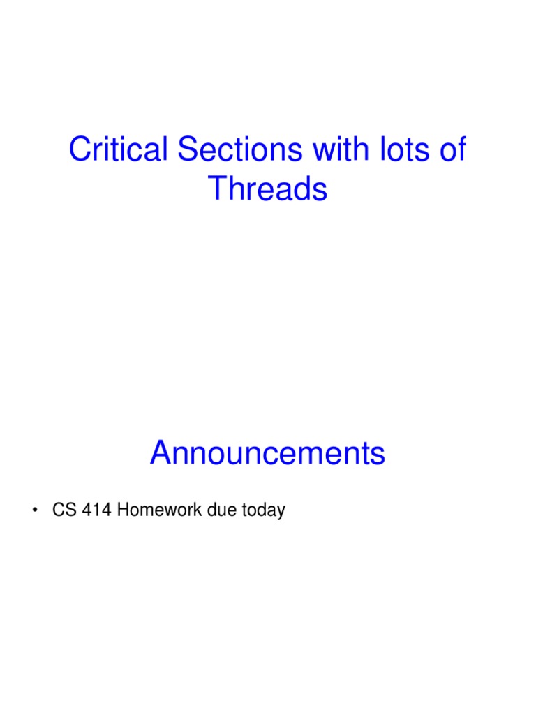 Bakery Algorithm Pdf Boolean Data Type Thread Computing