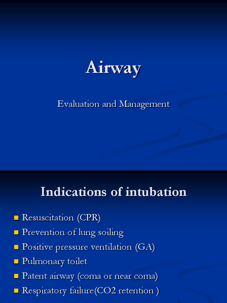 044 1 Airway Evaluation | PDF | Pulmonology | Clinical Medicine