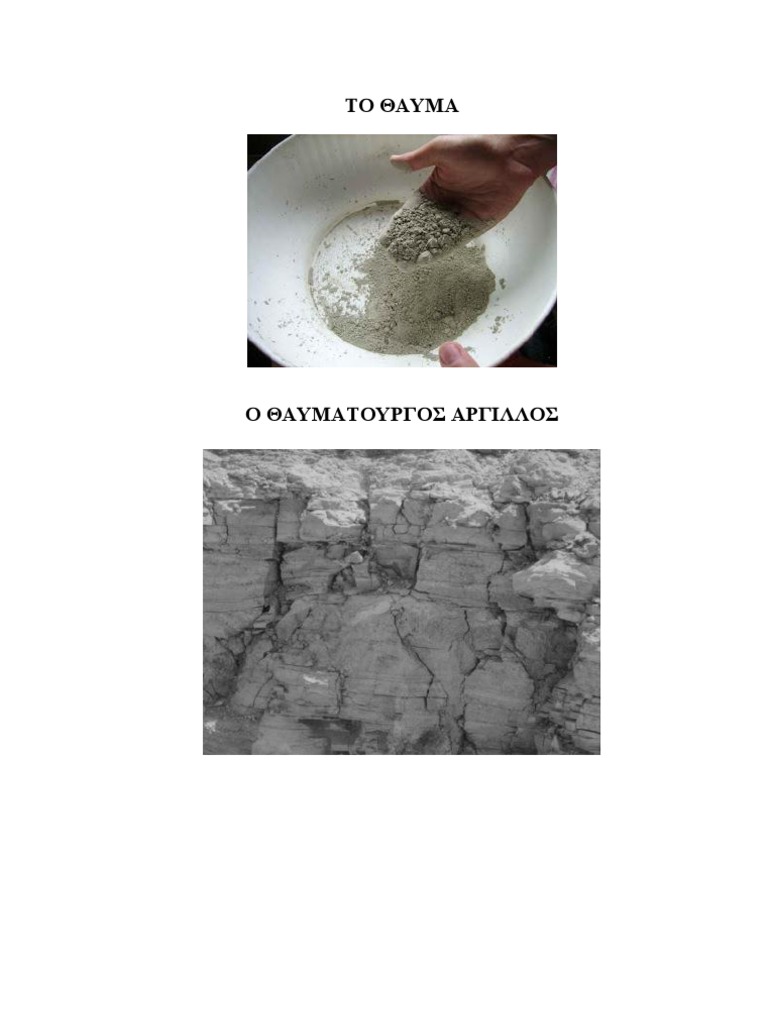 Ο ΘΑΥΜAΤΟΥΡΓΟΣ ΑΡΓΙΛΛΟΣ | PDF