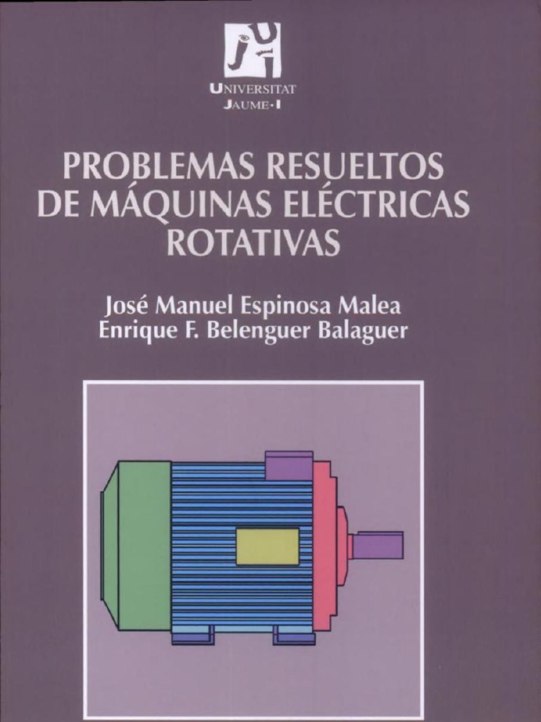 Problemas Resueltos de Maquinas Eléctricas Rotativas | PDF