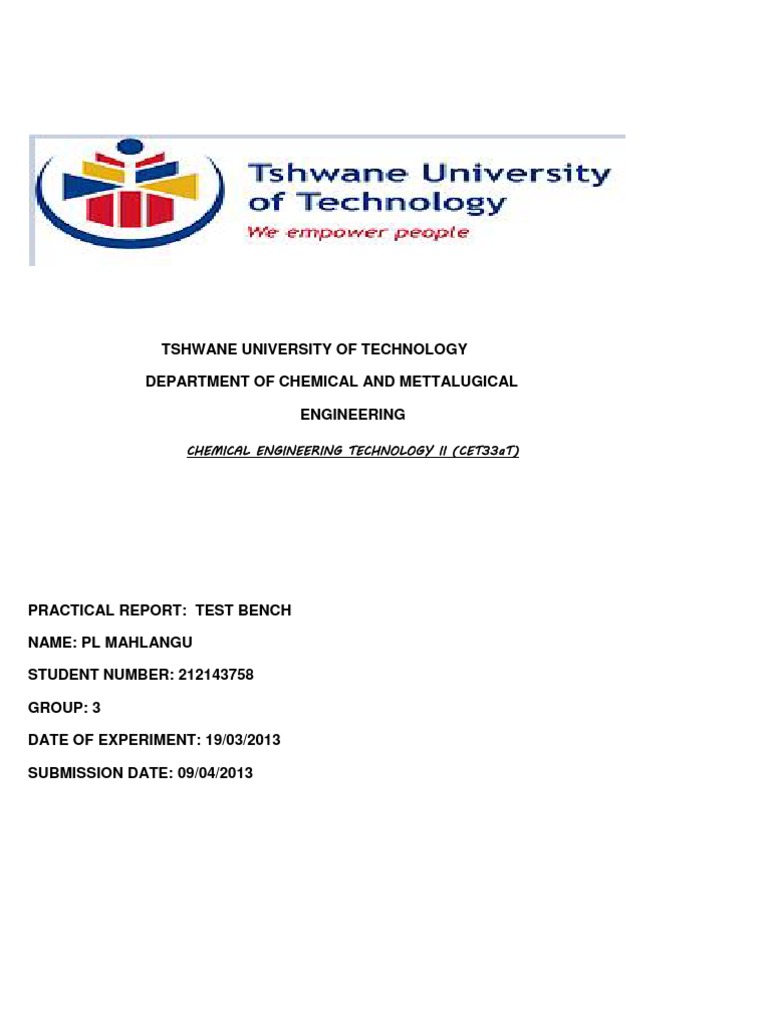 Tshwane University of Technology | PDF | Technology & Engineering