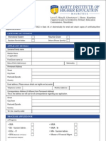 2024 - 2025 ECOT Application Form | PDF | Identity Document | College