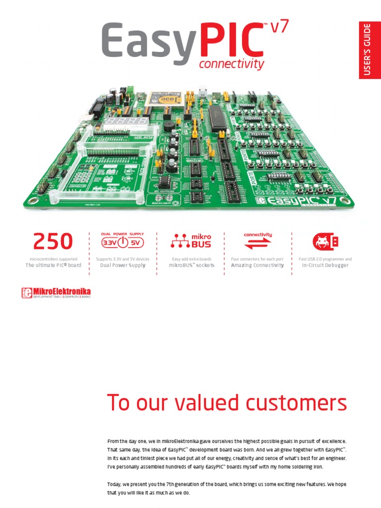 Easypic v7 Manual v104 | PDF | Usb | Debugging