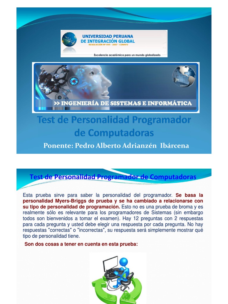 Test Programador | PDF | Puntero (Programación de computadora ...