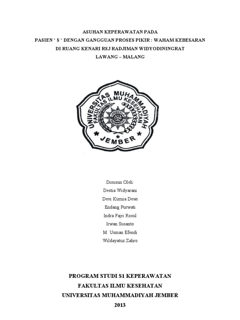 Askep Jiwa Waham | PDF