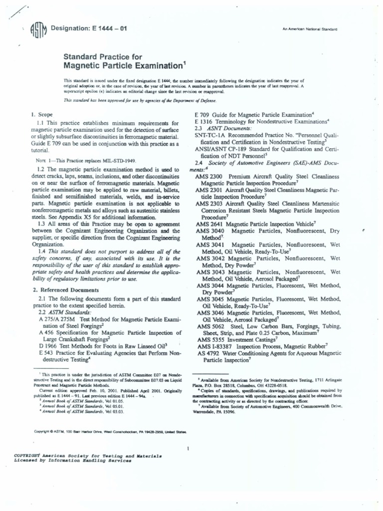 Norma Astm 1444