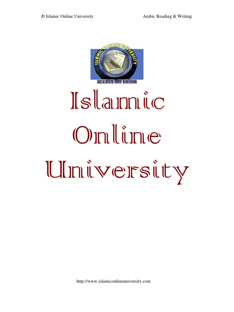 Arabic Reading Writing Module 2-Bilal | PDF | Grammatical Gender | Arabic