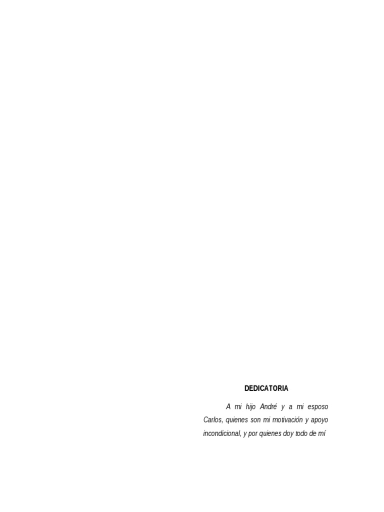 Modelos de Dedicatoria | PDF