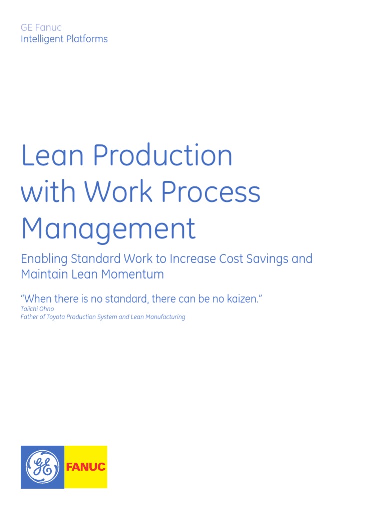4827lean Workflow WP Gft738 | PDF | Business Process | Lean Manufacturing