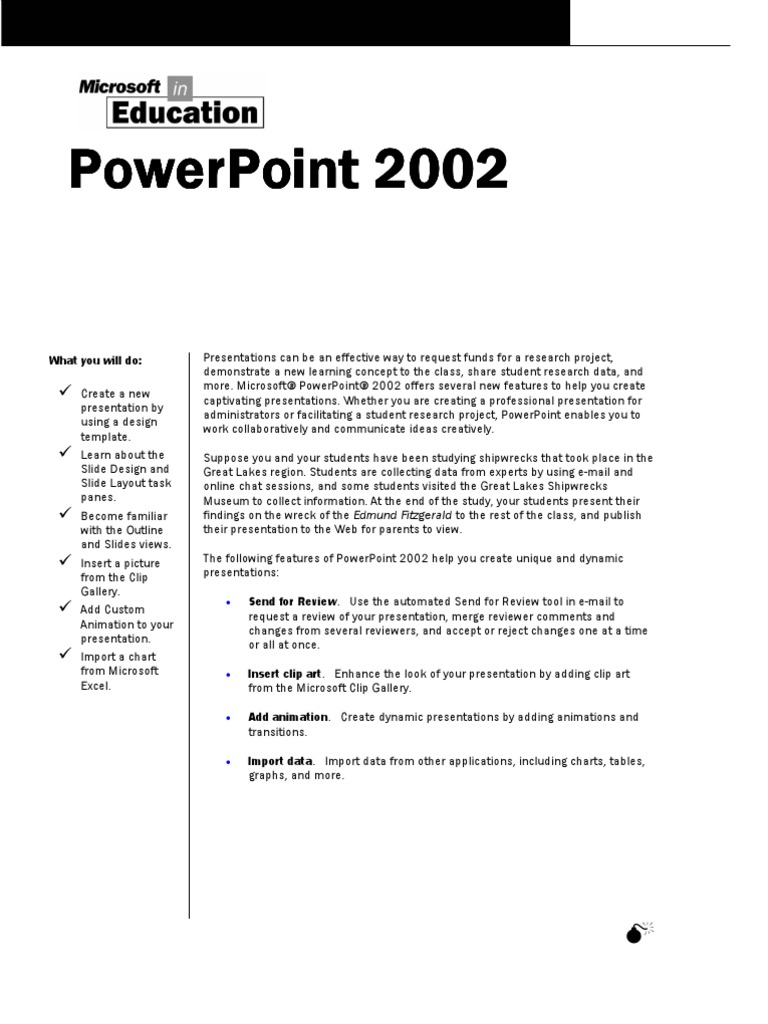 Powerpoint 2002 | PDF | Microsoft Power Point | Web Page