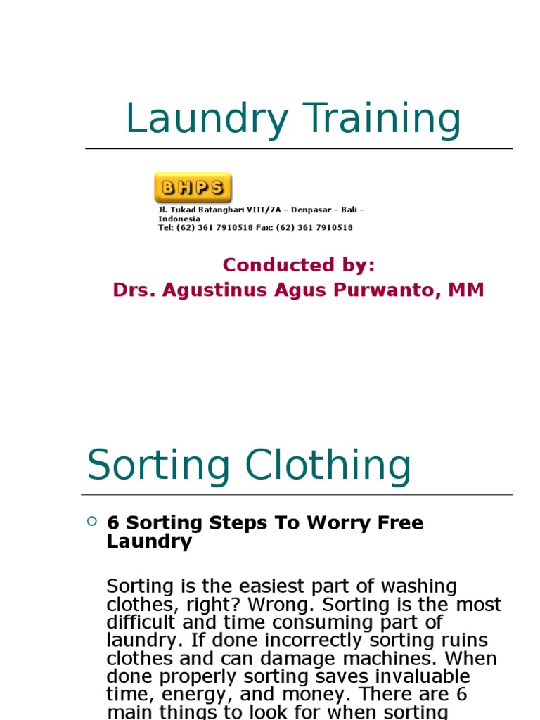 Hotel Laundry Management Guide | PDF | Bleach | Laundry