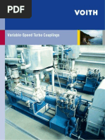 VOITH Variable Speed Fluid Couplings | PDF | Pump | Turbocharger