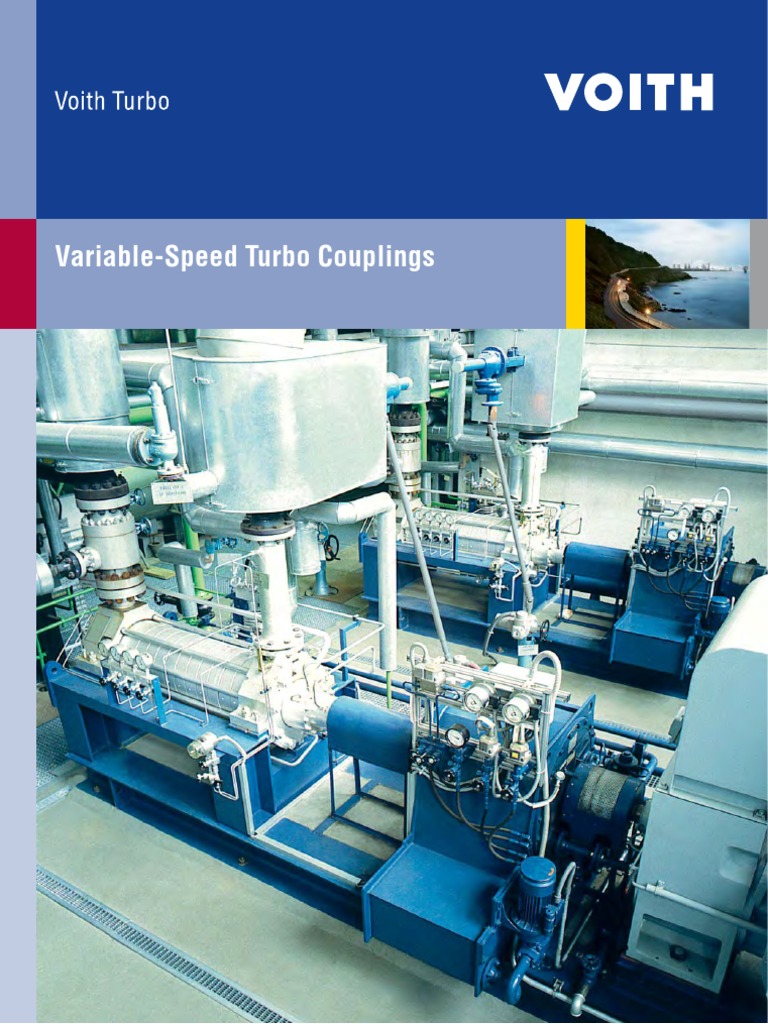 Voith Variable-Speed Turbo Couplings | PDF | Turbocharger | Pump