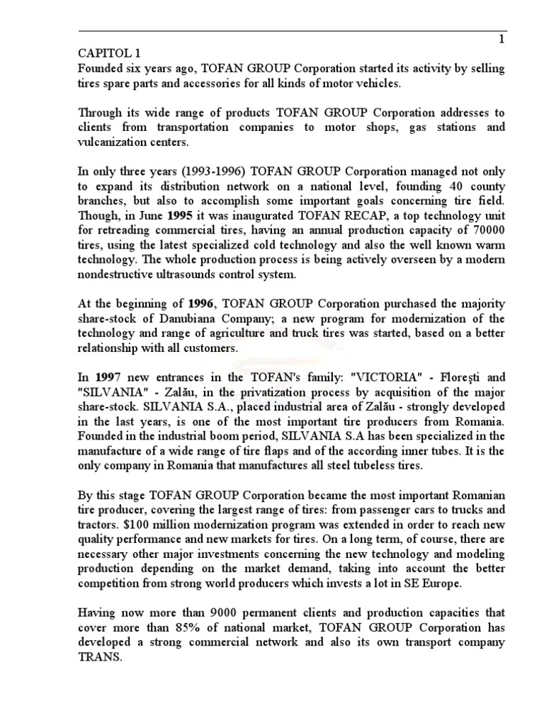 Tofan Group | PDF | Tire | Advertising