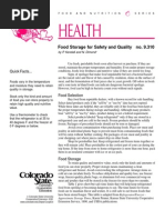 Cold Food Storage Chart - FoodSafety - Gov | PDF | Food Storage ...