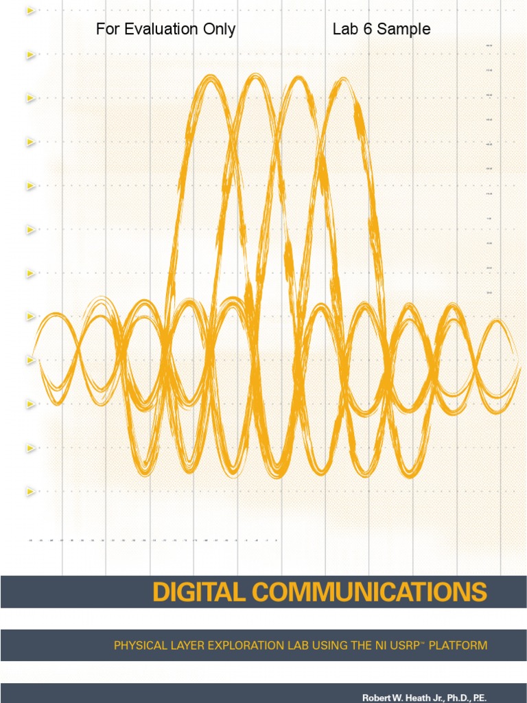 Lab 6 Sample Manual | PDF | Orthogonal Frequency Division Multiplexing | Modulation