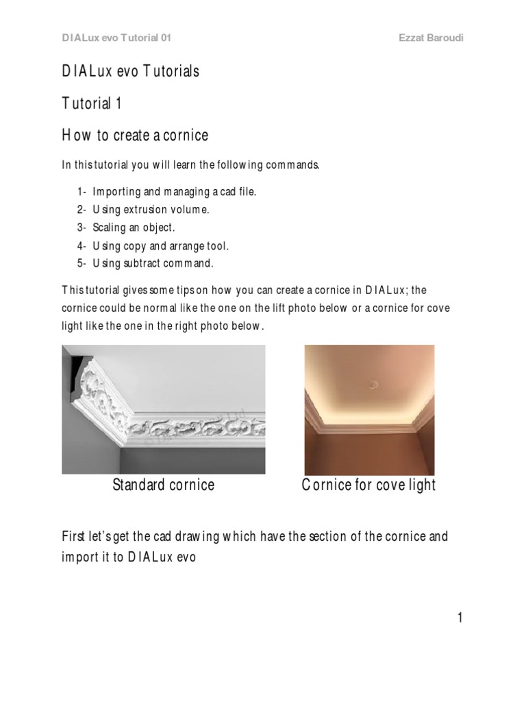 Dialux Evo Tutorials 01 | PDF | Computer Aided Design | Shape