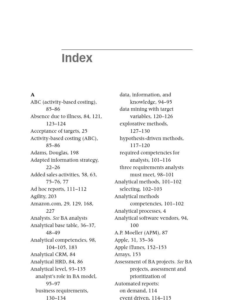 Business Analytics for Managers Guide | PDF | Data Warehouse ...