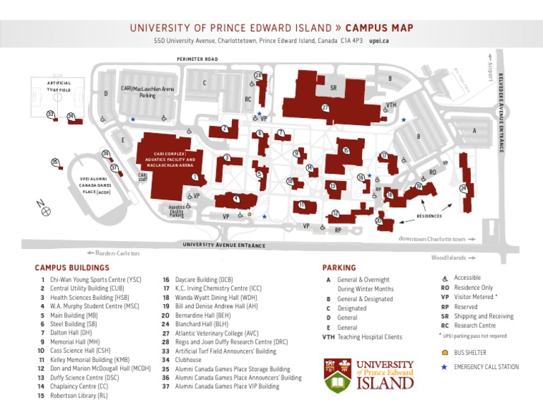 UPEI Campus Map | PDF