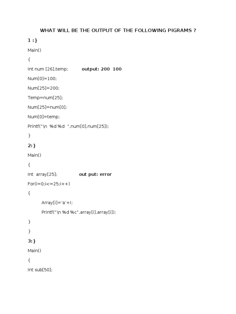 Pigram Outputs and Errors in C Code | PDF | Computers