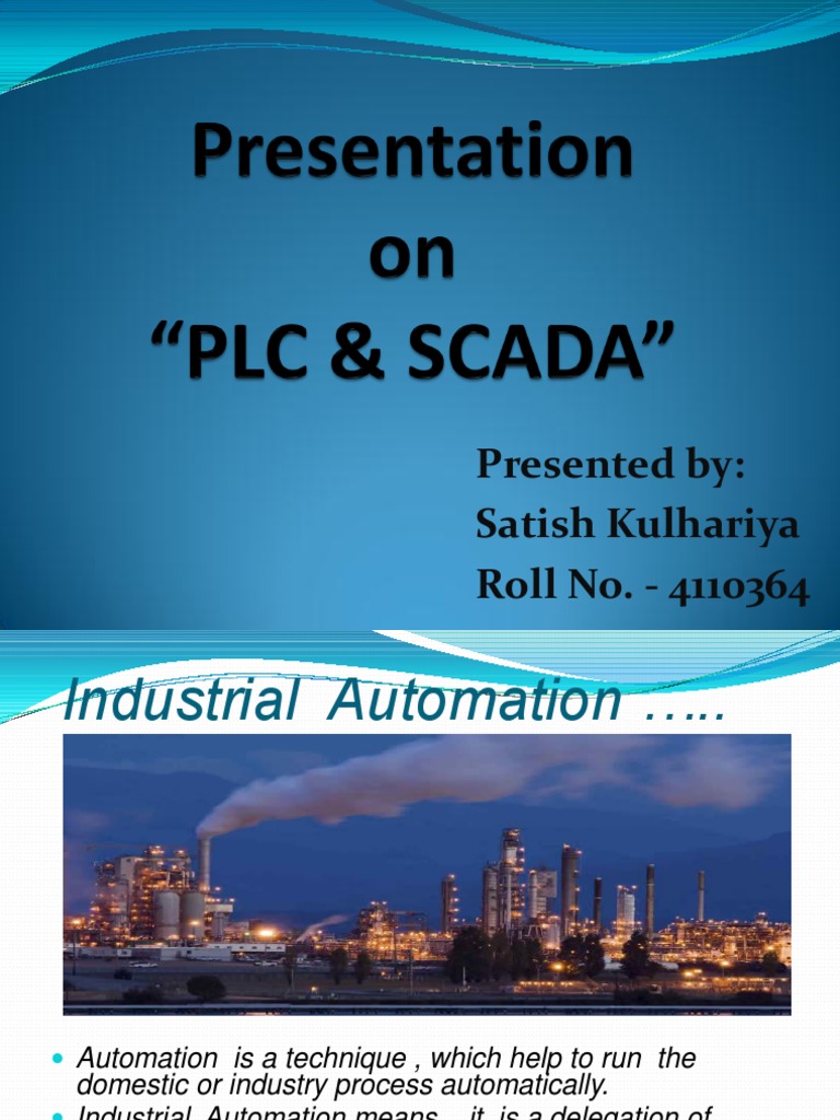 PLC | PDF | Programmable Logic Controller | Scada