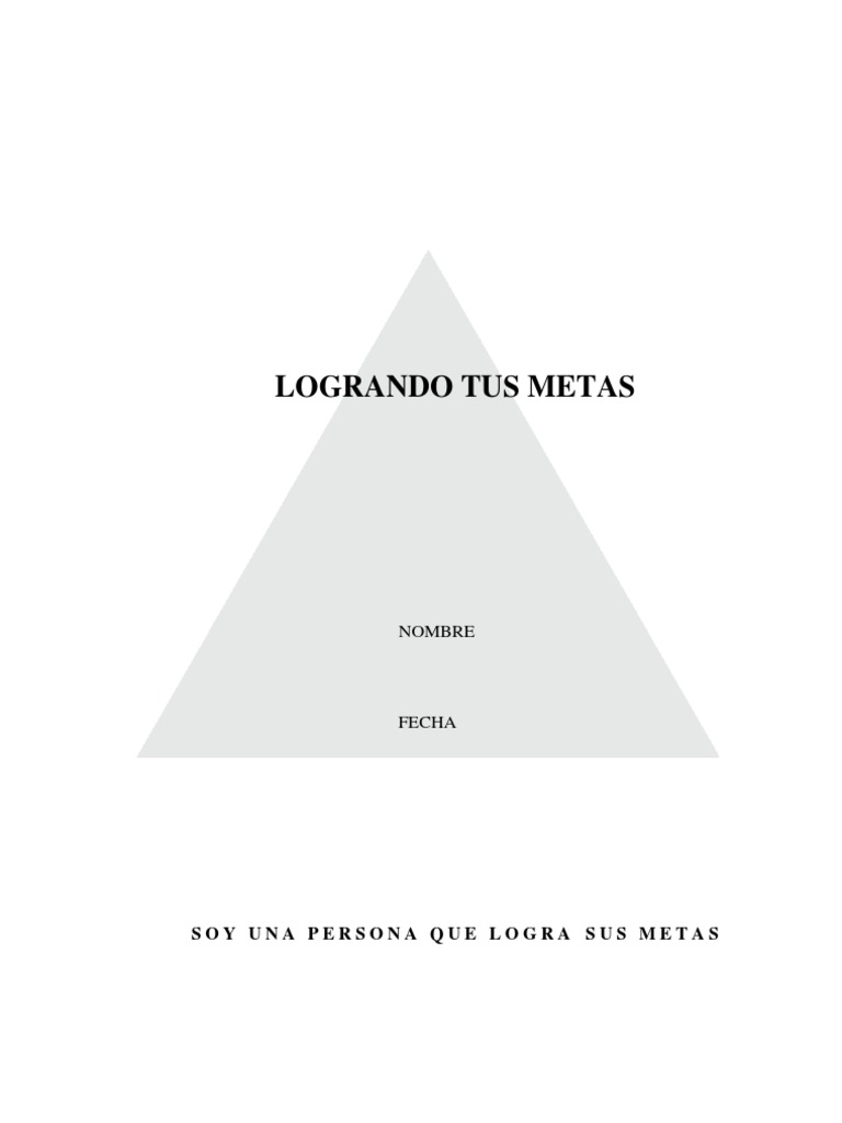 Ebook Logrando Tus Metas | PDF