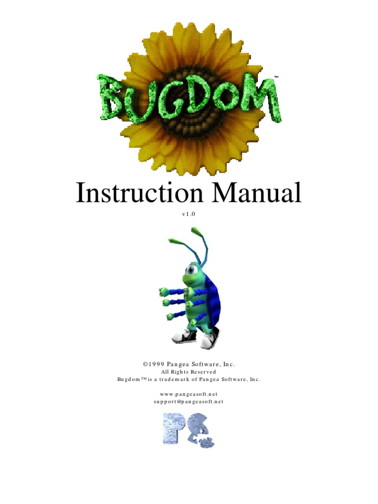 Bugdom Instruction Manual | PDF | Macintosh | Computer Hardware