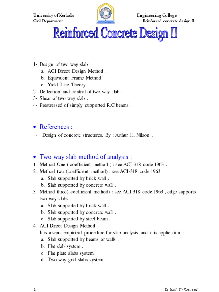 Reinforced - Concrete Design II | PDF | Prestressed Concrete | Building ...